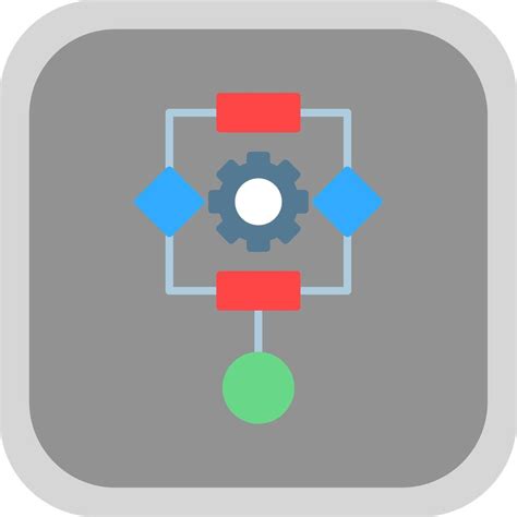 Algorithm Flat Round Corner Icon Design 43884947 Vector Art At Vecteezy