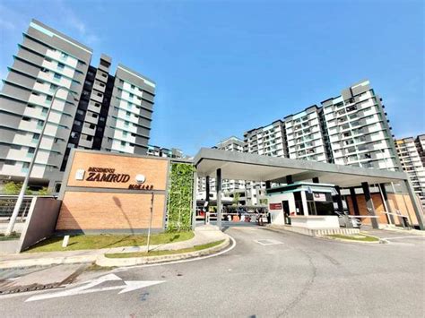 Condominium For Rent 3 Bedroom 1100 Sqft Residensi Zamrud Kajang