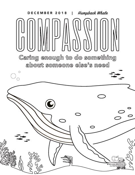 Compassion Coloring Sheet Coloring Pages