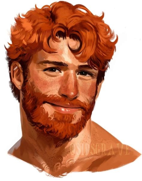 Ginger Male Character Art