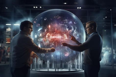 Team Of Professionals Developing A Quantum Computing Application