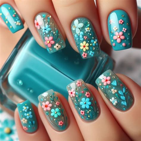 Gorgeous Floral Nail Art Ideas You Need This Summer August 2024 In