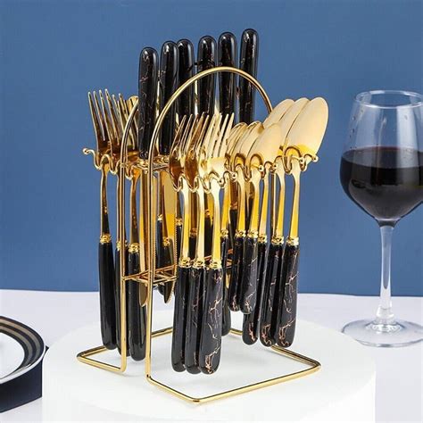 Coisini Besteck Set 48teiligkeramik Griff Essbesteckset Tafelbesteck
