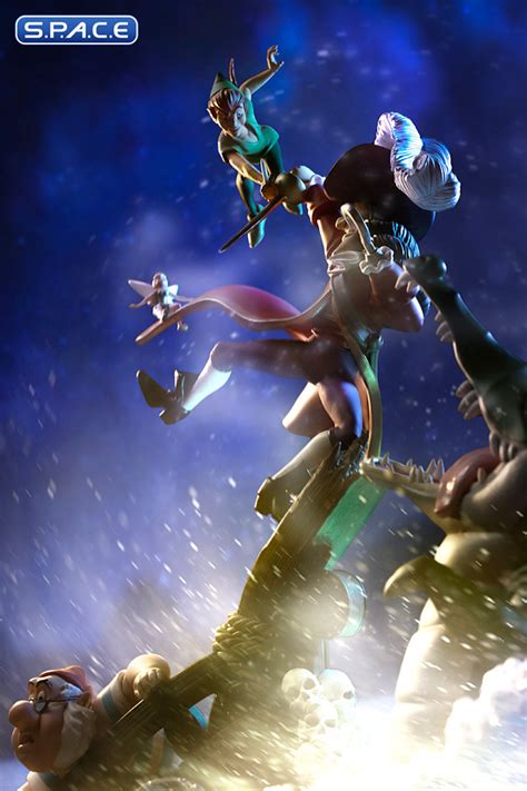 Scale Peter Pan Vs Hook Deluxe Art Scale Statue Peter Pan