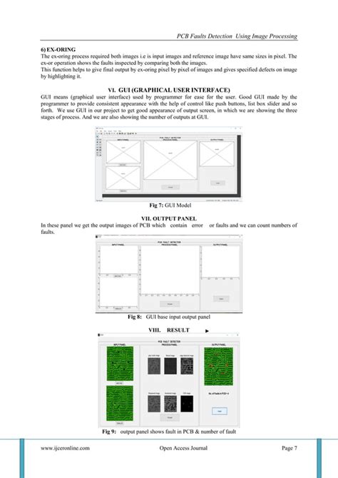 pcb faults detection using image processing pdf