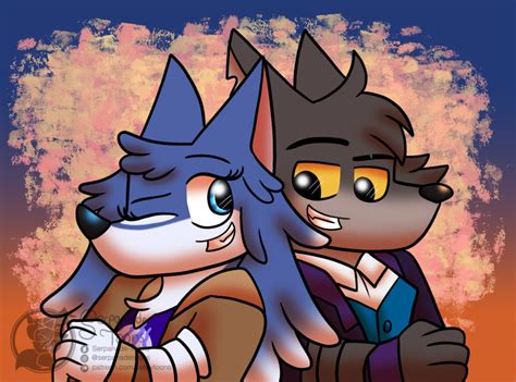Sly Wolf Siblings Birthday T By Serpanade Toons On Deviantart