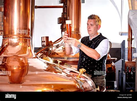 Brewery Master Brewer Stock Photo Alamy