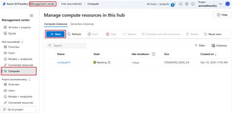 How To Create And Manage Compute Instances In Azure Ai Foundry Portal