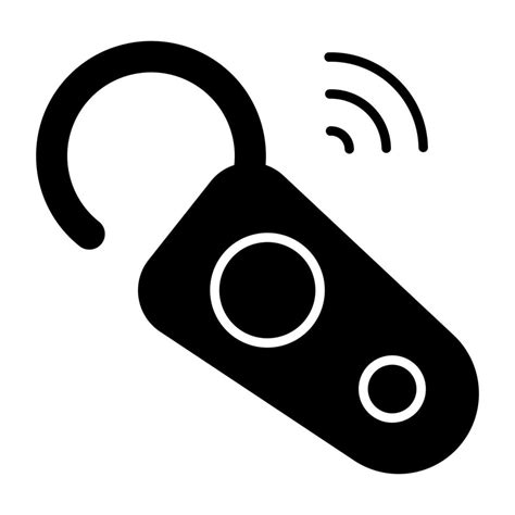 Solid Design Icon Of Smart Bluetooth Earphone 14048550 Vector Art At