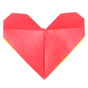 How To Make An Easy Origami Paper Heart Page