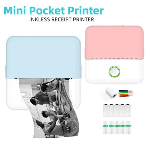 Wholesale Pocket Printer Wireless Thermal Printers With Rolls