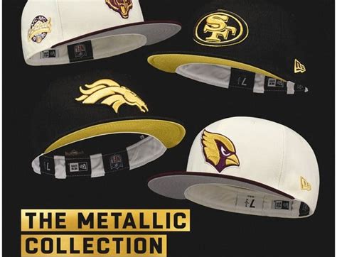 Nfl Metallic 59fifty Fitted Hat Collection By Nfl X New Era Strictly