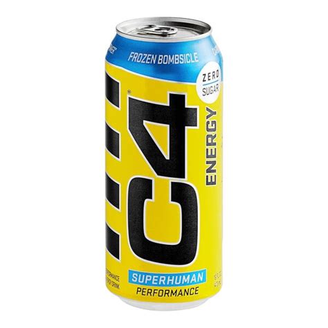 C4 Energy Frozen Bombsicle Energy Drink 16 Fl Oz Can 12case