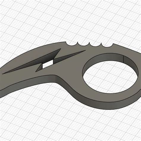 🗝️ Keyrambit・ Stl File For 3d Printing・cults
