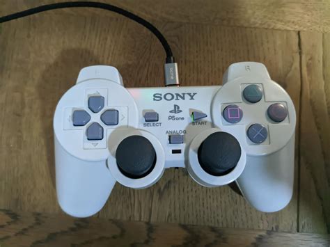 Wireless And Rechargeable Psone Controller Original Case Buttons Membrane R Psx