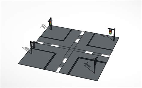 3d Design Traffic Light Tinkercad