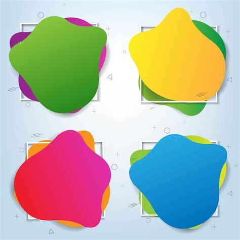 Premium Vector Bright Sale Speech Bubble Poster Sets