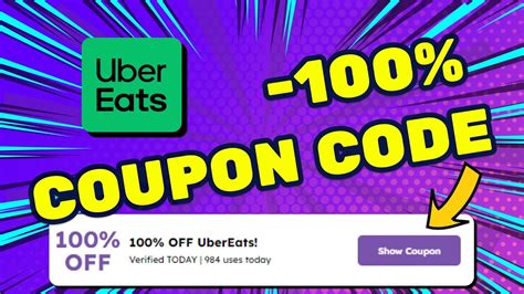 Uber Eats Promo Codes For Existing Users And New Free Uber Eats Promo