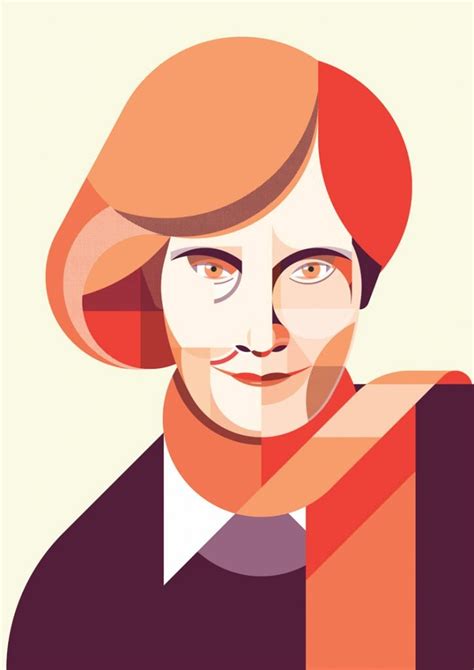 Cini Boeri Portrait For Milan Icons