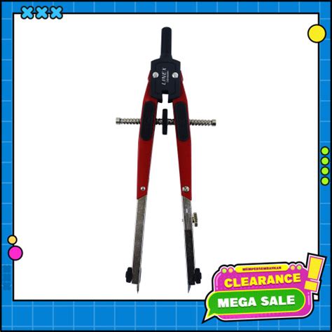 Jual Linex Quick Acting Bow Compas Red 2371 09 Kota Bogor Bantex