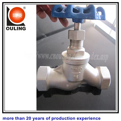 Stainless Steel Threaded Globe Valve China Valve Products Valve