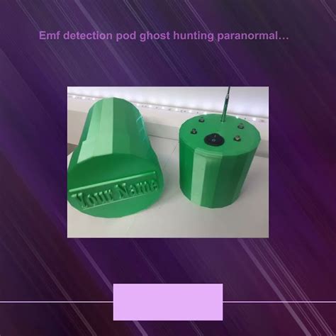 Emf Detection Pod Ghost Hunting Paranormal Device For Ghost