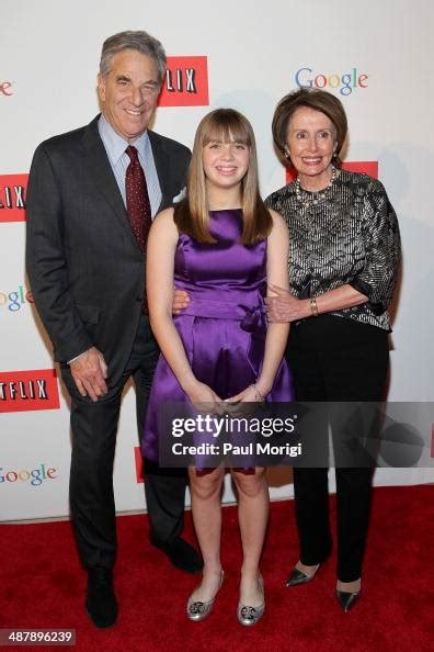 Paul Pelosi Madeline Prowda And Congresswoman Nancy Pelosi Walk The