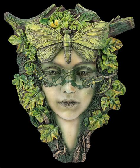 Mystisches Wandrelief Fleur Ein Blickfang