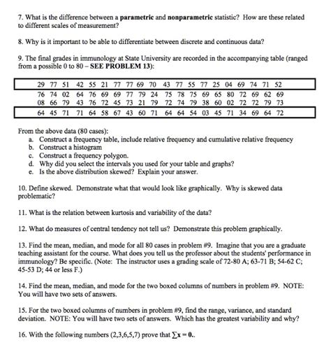 Solvedwhat Is The Difference Between Parametric And Nonparametric