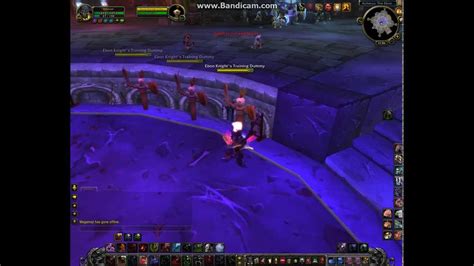 Wow Cataclysm Dk Blood Best Rotation And Talents Youtube