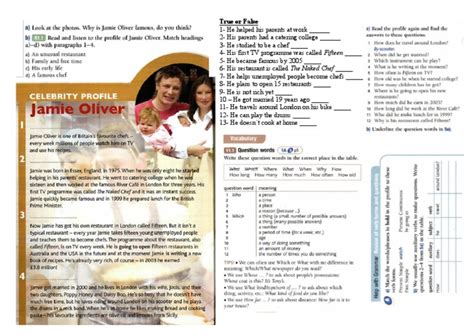 Jamie Oliver Worksheet Pdf