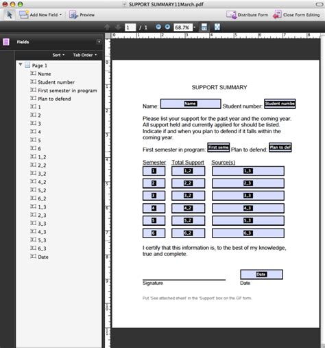 Create Fillable Form In Adobe Pro 9 0 Fillable Form 2025