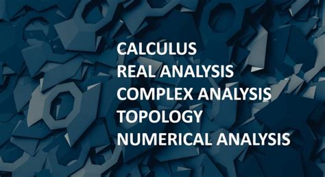 Do Calculus Algebra Real Complex Numerical Analysis By