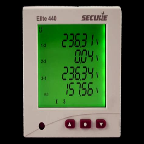 Secure Elite 440 443 Multi Function Meter At ₹ 6500 Piece Secure Meters In Bengaluru Id