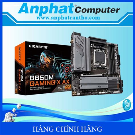 Bo Mạch Chủ Mainboard Gigabyte B650m Gaming X Ax Socket Am5 Chính