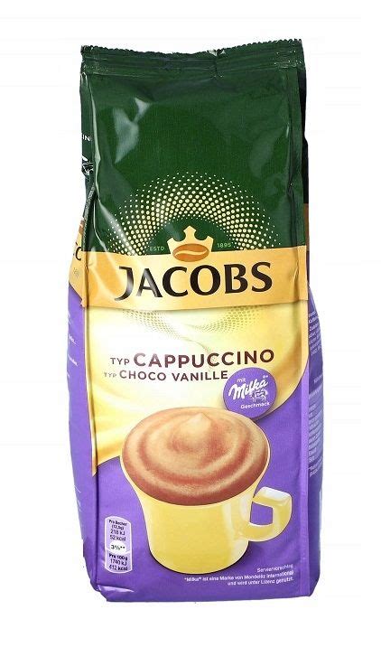 Jacobs Kawa Cappuccino Choco Vanille Milka 500g ERLI Pl