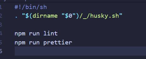 Husky Pre Commit Can T Open Husky Husky Sh Stack Overflow