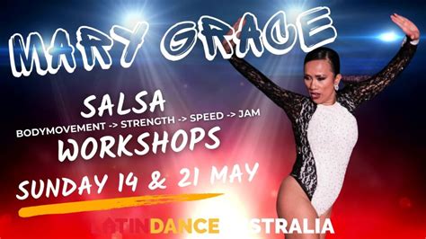 Mary Grace Movement Power And Speed Technique Workshop Latin Dance