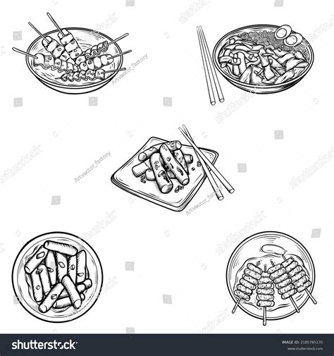 2 119 국물떡볶이 이미지 스톡 사진 및 벡터 Shutterstock