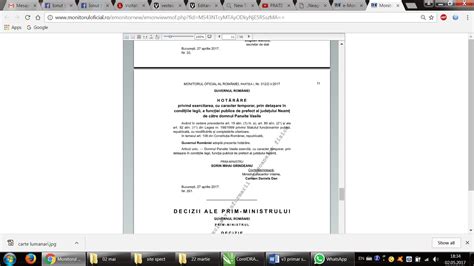 Habemus Prefect Numirea lui Panaite publicată în Monitorul Oficial