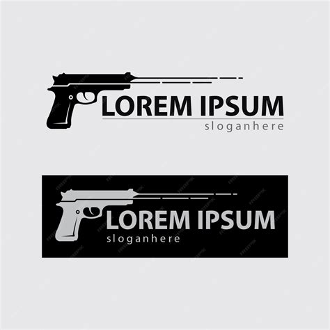 Premium Vector Gun Logo Icon And Tactical Design Guns Vector Illustration
