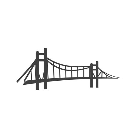 Bridge Vector Icon Illustration 12796112 Vector Art At Vecteezy