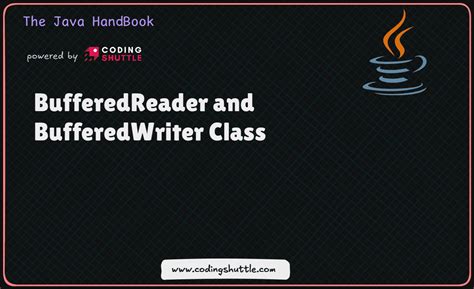 Bufferedreader And Bufferedwriter Class Coding Shuttle