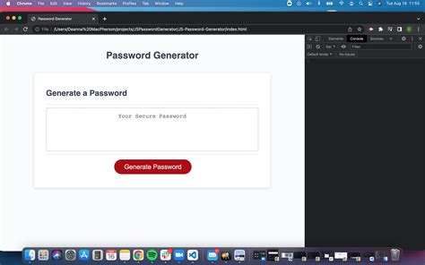 Github Deanna Dewitt14js Password Generator