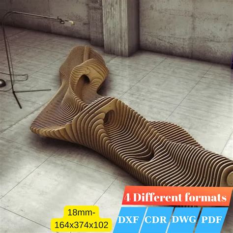 Cnc Machine Files Wooden Parametric Bench Cnc Bench Laser Cut Files Cnc Cutting Files Dxf