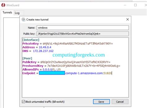 Setup Wireguard And Ipsec Vpn Server On Ubuntu Computingforgeeks