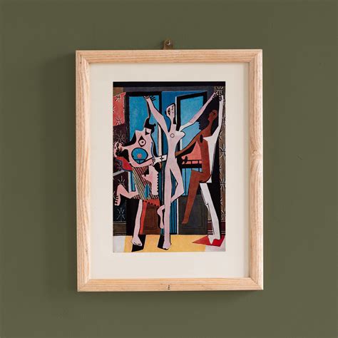 Picasso Lithographs Published 1959 Three Dancers Lassco England