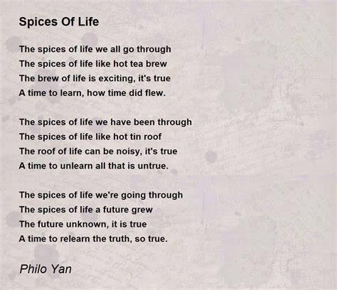 Spice Of Life Poetry Hot Sex Picture