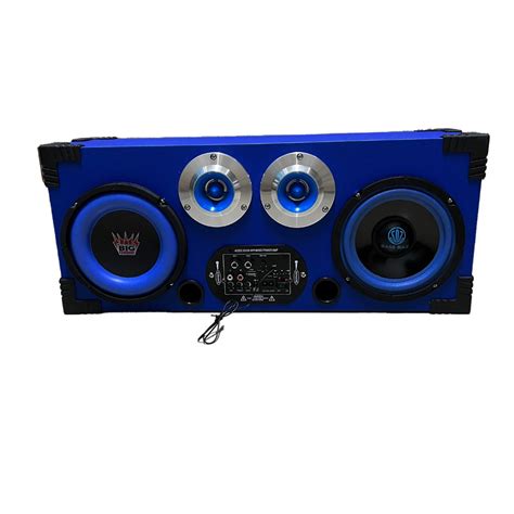 ลำโพงไร้สาย ลำโพงบลูทูธ 6 5นิ้ว Diy พกพาได้ ใช้ฟังในบ้านและรถยนต์ มีซับเบสและมิดเบส ให้เสียงเบส