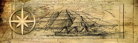 Compass Sailing Vessel Sea Free Digitally Made Illustrations On